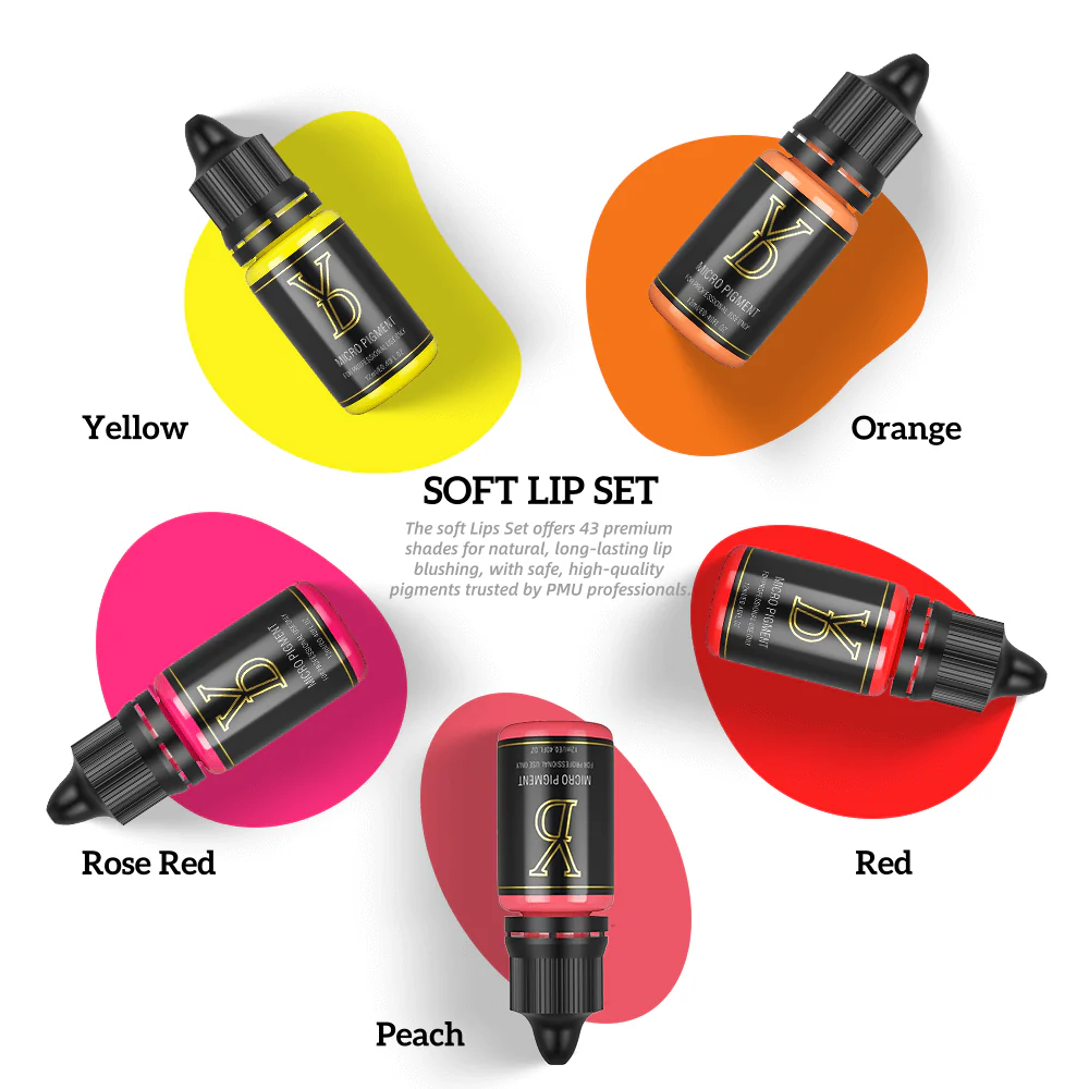 YD Nano Organic Liquid Pigments – Soft Lips Set - Free Shipping ...